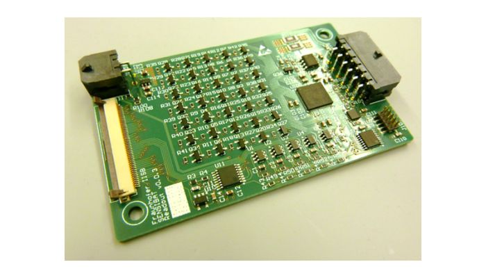 Prototype circuit to read-out a cell-integrated 5x7 temperature and ... Prototype circuit to read-out a cell-integrated 5x7 temperature and ...